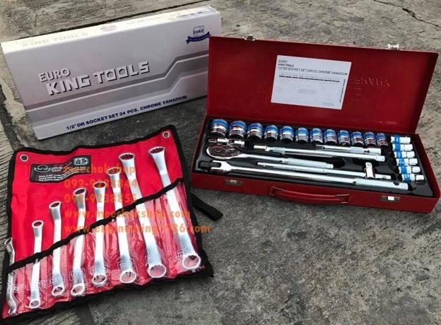King Tools ชุดบล็อคเครื่องมือช่าง24 ชิ้น | Engineering1986