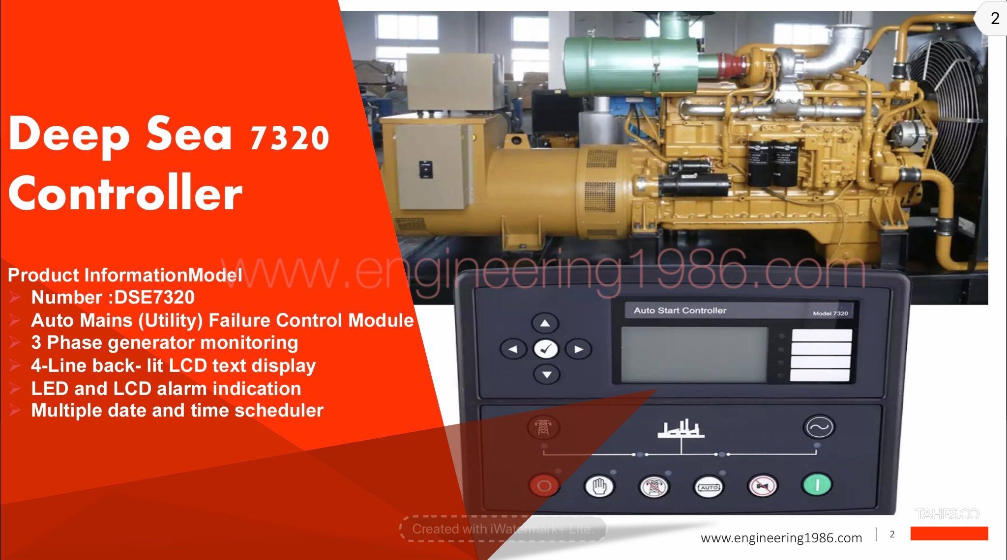 DSE7320 Auto Start Control Module | Engineering1986