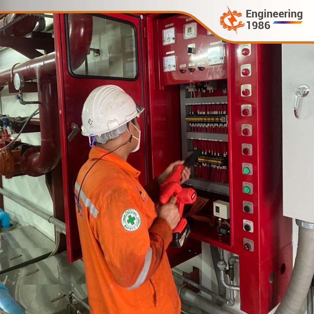 งานบริการเครื่องยนต์ เครื่องยนต์สูบน้ำดับเพลิง | Engineering1986