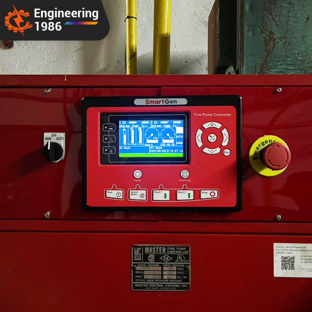 บริการติดตั้ง Fire Pump Controller Smart Gen มาตรฐาน NFPA 20