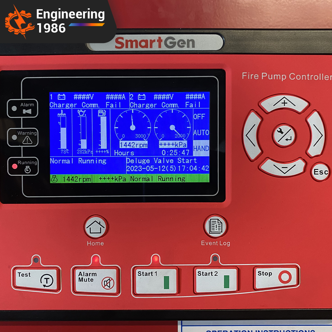 บริการติดตั้ง Fire Pump Controller Smart Gen มาตรฐาน NFPA 20